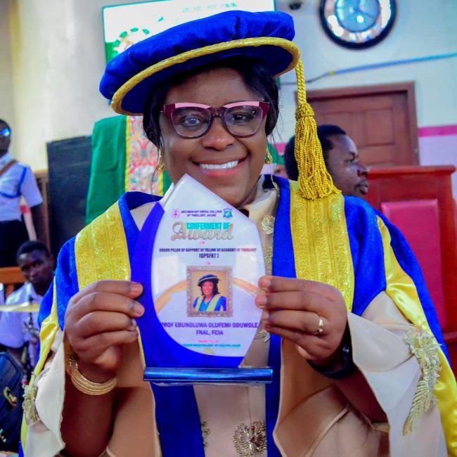 AVCTA Honours VC with Grand Pillar of Support Award at 41st Convocation ...